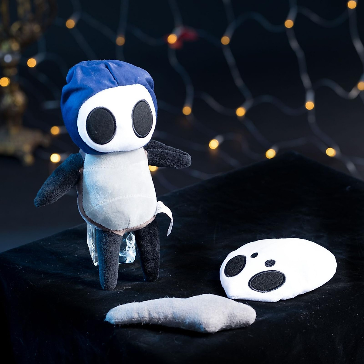 Game Hollow Knight Plush Toy, Cute Kawaii Cartoon Game Character Plush Doll, Soft Hollow Knight Plush Pillow, Great Gift for Kids and Game Fans(Quirrell)
