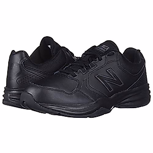 New Balance Men's 411 V1 Training Shoe, Black/Black, 11.5