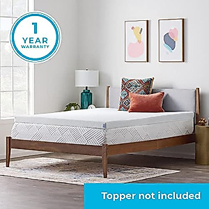 Linenspa Mattress Topper Cover, Twin XL, 3 Inch, Machine Washable - Breathable - Non Slip - Cover for Mattress Topper with Zipper - Topper Cover Only