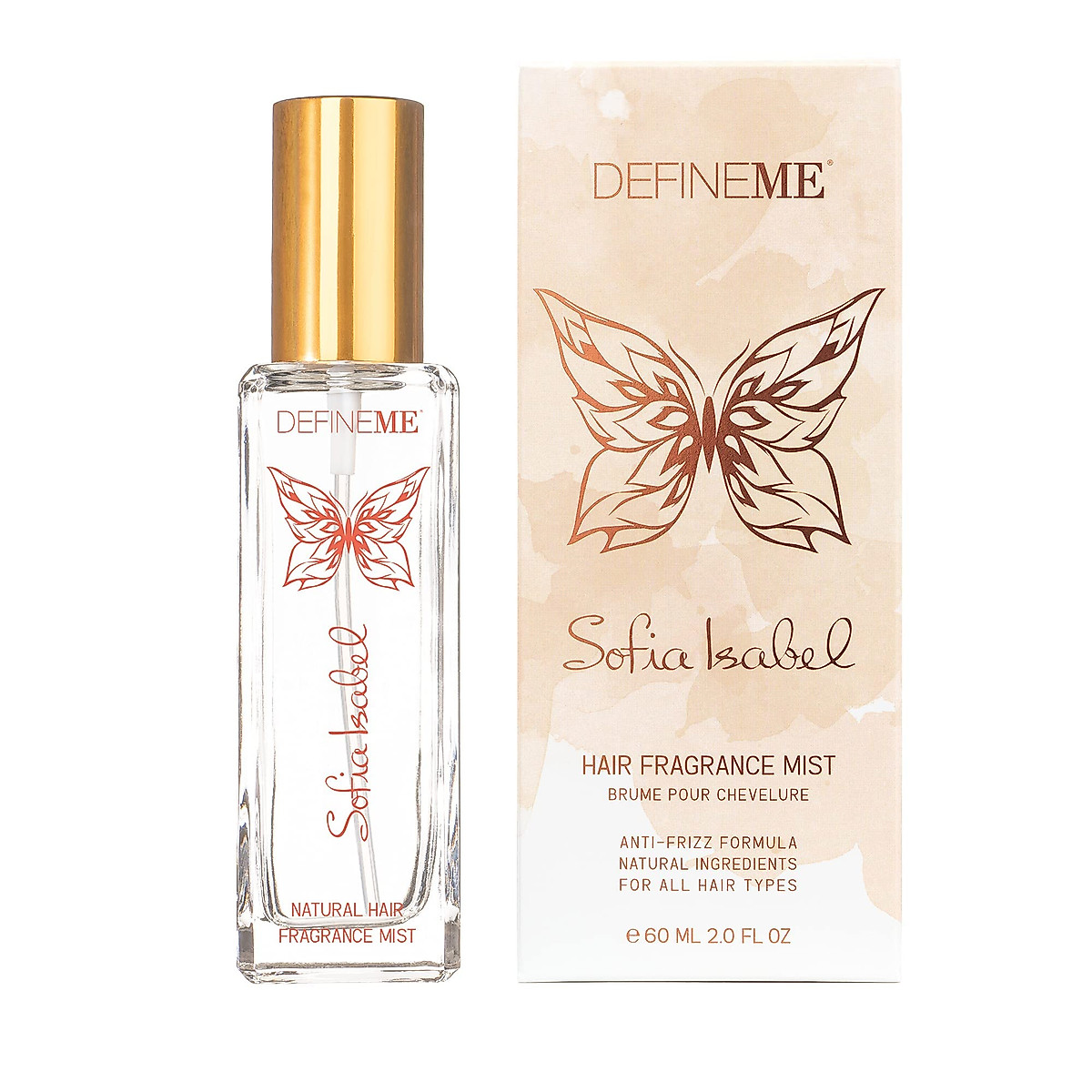 DefineMe Natural Hair Perfume Mist, Sofia Isabel, 2 FL OZ