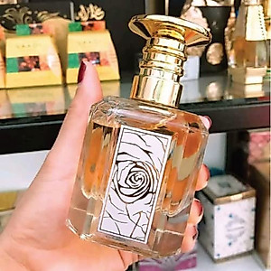 Lattafa Perfumes Mazaaji for Women EDP - 100ML (3.4 oz) I Bright, shimmering white floral fragrance I Soft, feminine fragrance with white musk and floral notes I Suitable for Everyday Wear I