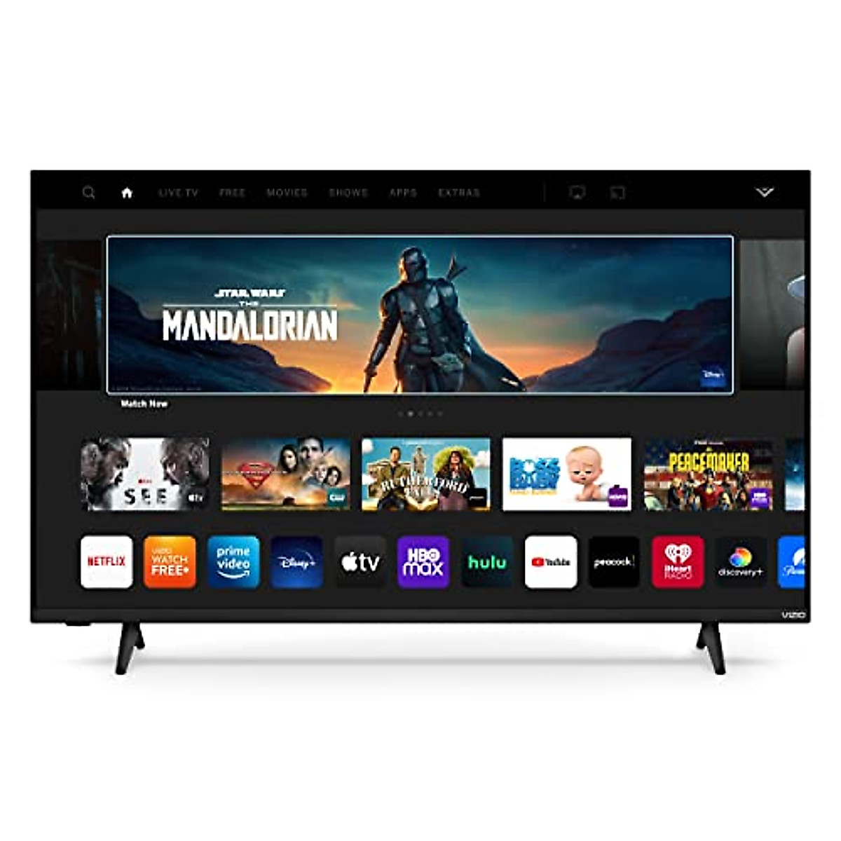 VIZIO 50-Inch M-Series 4K QLED HDR Smart TV with Voice Remote, Dolby Vision, HDR10+, Alexa Compatibility, VRR with AMD FreeSync, M50Q6-J01, 2022 Model