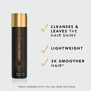 Sebastian Professional Dark Oil Lightweight Shampoo, 8.4 Oz.