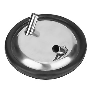 Milk Bucket Lid - Stainless Steel Milk Bucket Lid And Gasket For Milking Machine Two Open Lid