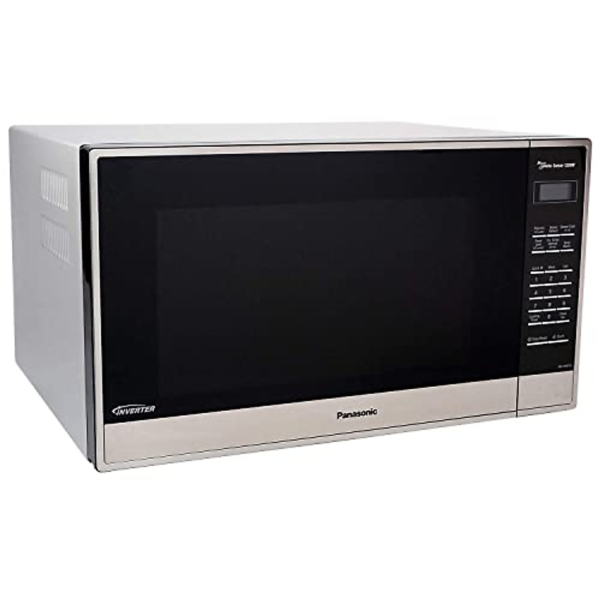 Panasonic NN-SN975S Genius Sensor Microwave - With Inverter Technology - Stainless Steel – 2.2 Cu. Ft. 1250W (Silver) (Renewed)