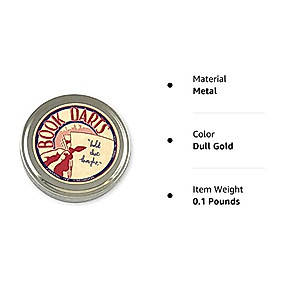 Book Darts 125 Count Tin Brass Bookmarks - Line Book Markers