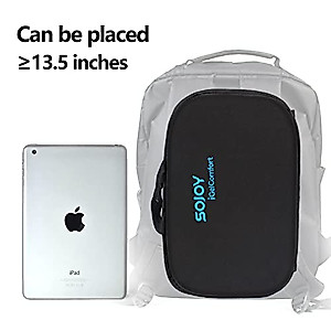 Sojoy iGelComfort 3 in 1 Foldable Gel Seat Cushion Featured with Memory Foam (A Must-Have Travel Cushion! Smart, Easy Travel Cushion) (Size: 18.5“ x 15" x 2")