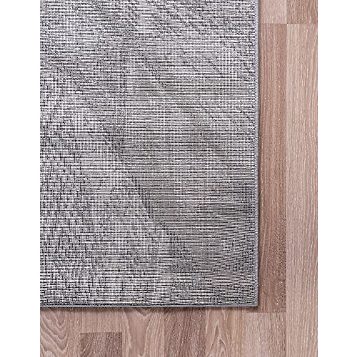 Rugs.com Monte Carlo Collection Rug – 5' x 8' Dark Gray Medium Rug Perfect for Living Rooms, Large Dining Rooms, Open Floorplans