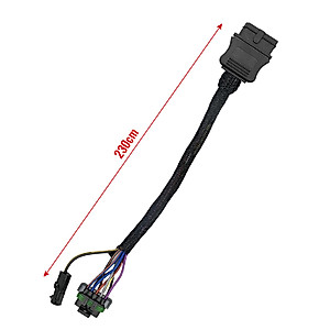 NTSUMI 11 Pin Vehicle Side Light Wiring Harness Replace 26357 22413 Fit for Western Fisher Blizzard SnowEx Plows with Dust Cover