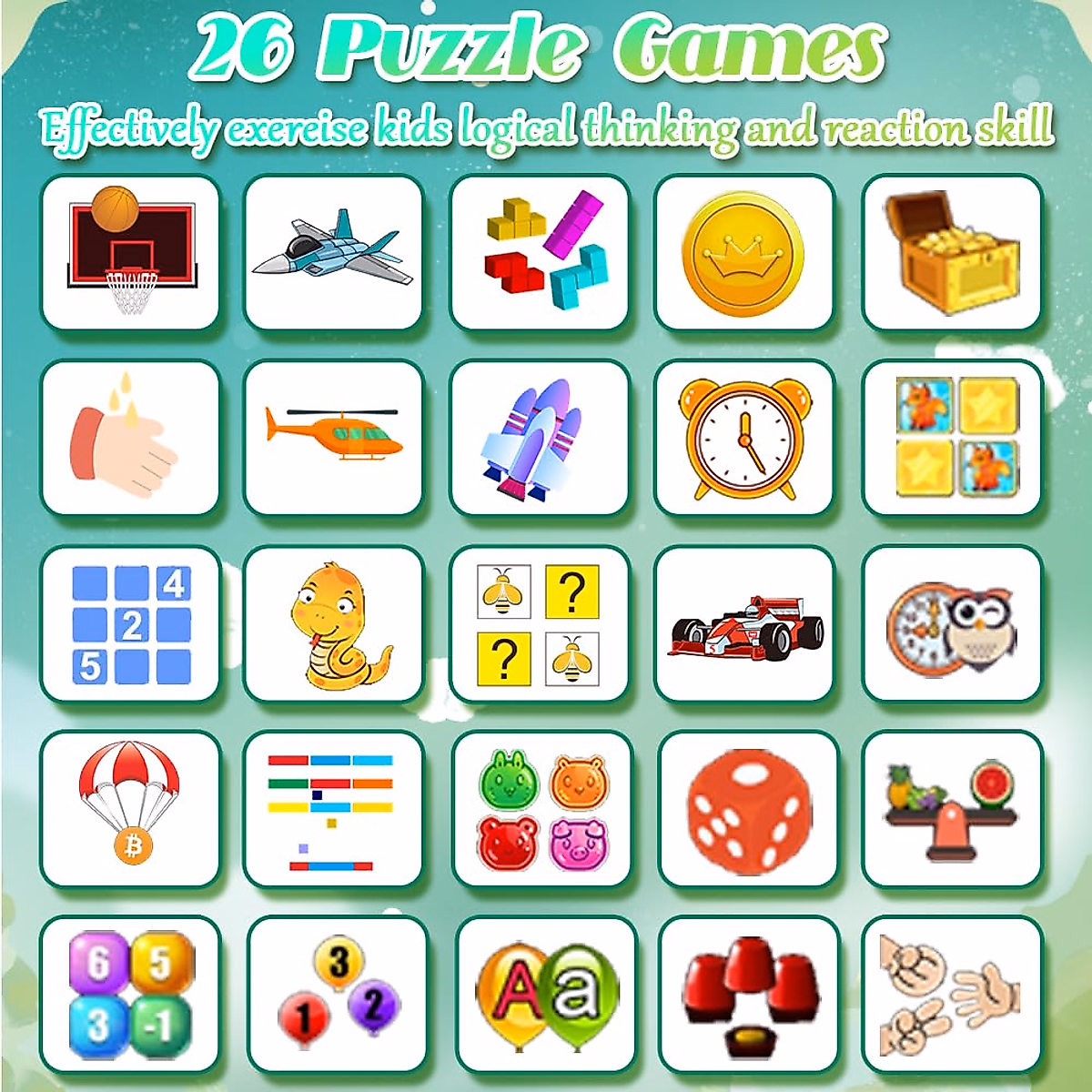 Waterproof Smart Watch with Games HD Camera Music Player