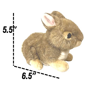 Jolitee Bunny Stuffed Animal, Rabbit Stuffed Animal Plush Realistic Looking