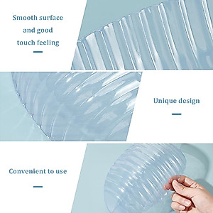 FINGERINSPIRE 24pcs Hat Support Pad Holder Clear Plastic Cap Insert Shaper Baseball Hat Support Holder Caps Inner Support Protector Half Hat Stay Hat Shaper for Baseball Cap Golf Hat Storage Supplies