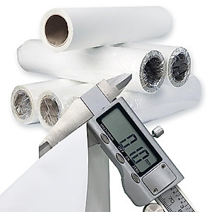 Heat Press Transfer Printable and Cutting PU Vinyl Film White 24" x50ft/roll for All Color T-Shirt,it is Suitable for eco-Solvent,Latex,UV Inkjet Printers