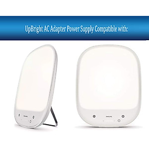UL Listed 24V AC/DC Adapter Compatible with Philips SmartSleep Wake-up Light HF3520 60 HF3521 HF3510 HF3531 HF3550 Somneo HF3650 HF3651 HF3670 12W S018QC2400050 HF20 18W HF3419 HF24 24W Power Charger