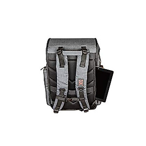 Battle Pack Hard Shell DJ Backpack -Charcoal Black