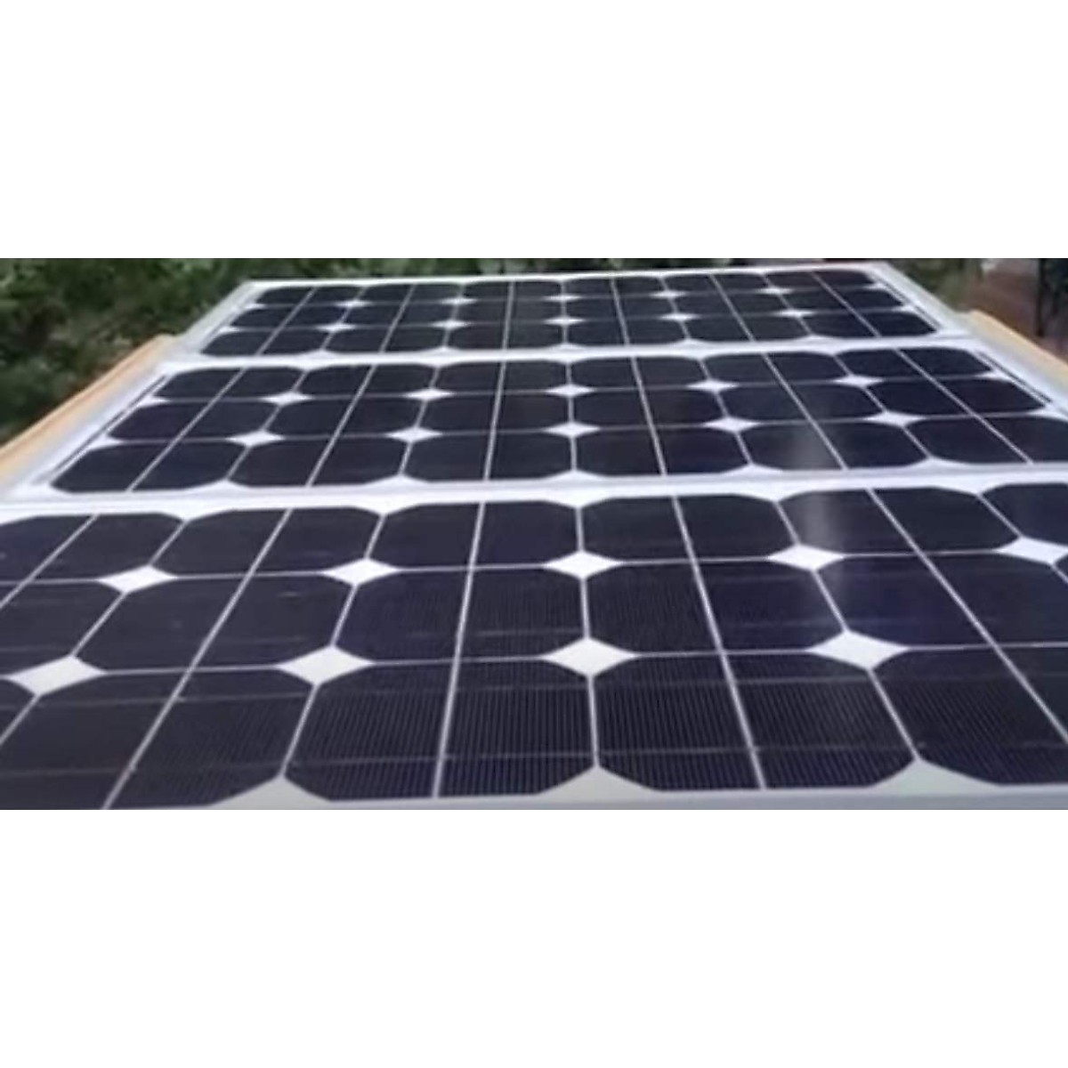 Tektrum Universal 200 watt 200w 48v Solar Panel Battery Charger Kit for Golf Cart - Charge While Driving, Save Electricity Bill, Extend Battery Life, Emergency