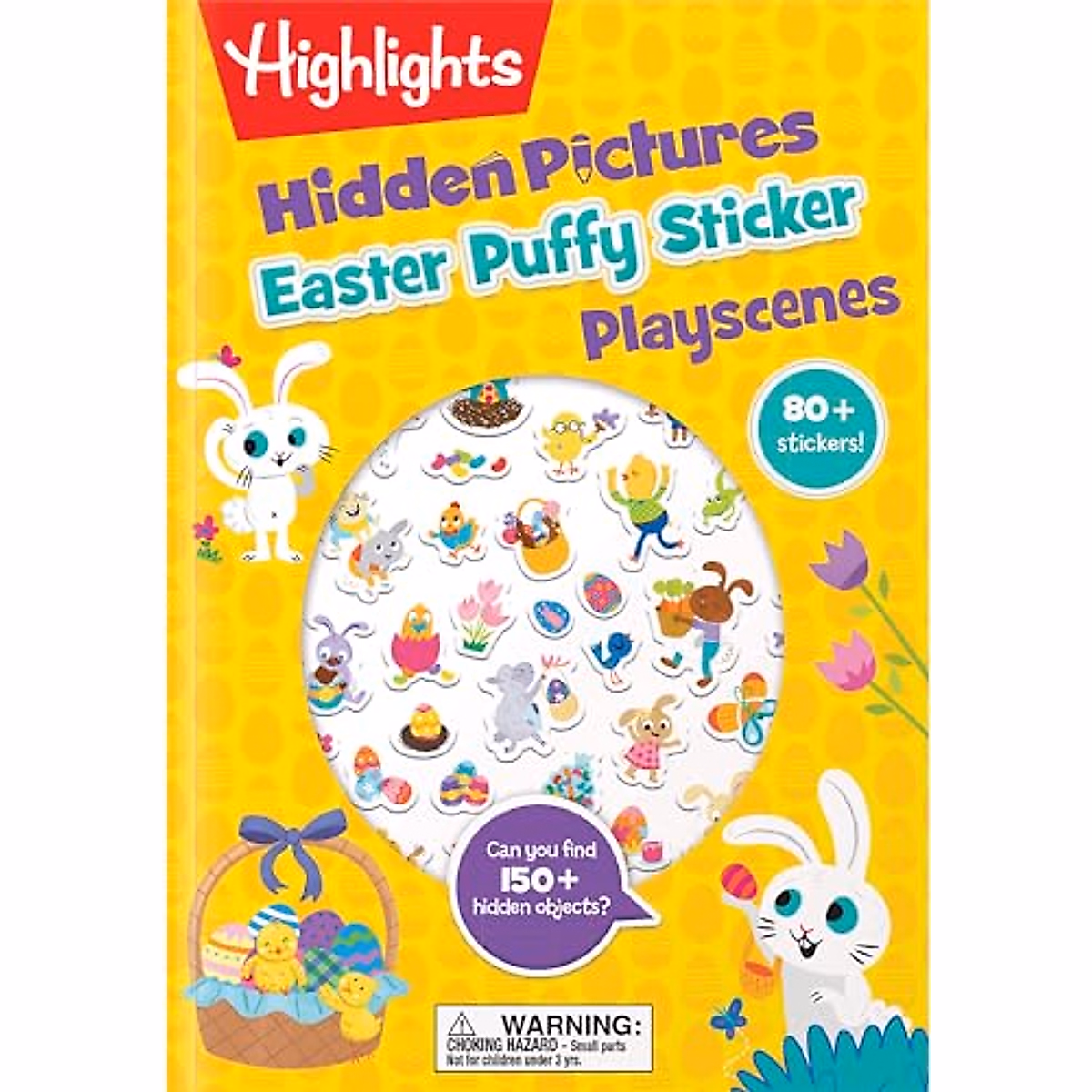 Easter Hidden Pictures Puffy Sticker Playscenes (Highlights Puffy Sticker Playscenes)
