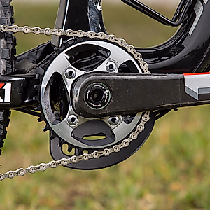 MTB Bash Guard - for 26t-36t Cassette - ISCG05 and ISCG03 Connector - High Tensile Strength Alloy - Protects Bike Chain Effectively - Designed for Mountain Bike Chains and BMX Chains