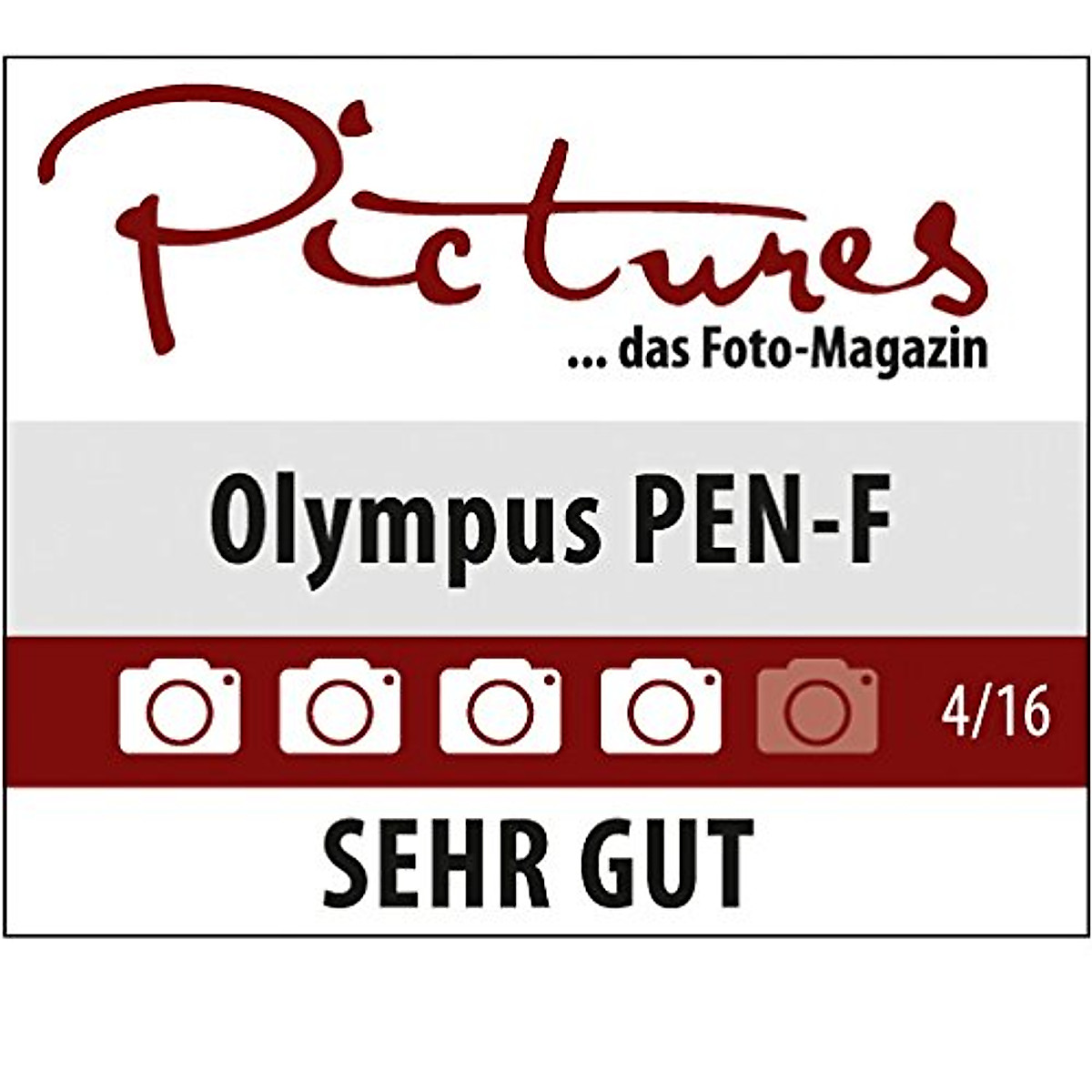 OLYMPUS PEN-F body [black] - International Version (No Warranty)