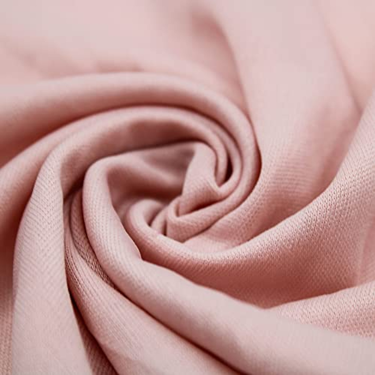 Texco Inc Polyester Interlock Lining 2 Way Stretch/Decoration, Apparel, Home/DIY Fabric, Coral Dusty Pink 257 2 Yards