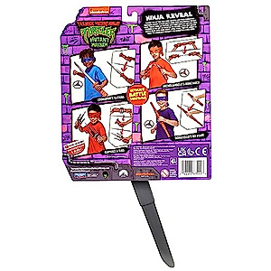 Teenage Mutant Ninja Turtles: Mutant Mayhem Leonardo Katana Sword Basic Role Play Set by Playmates Toys