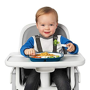 OXO Tot Plastic Fork & Spoon Multipack - Navy , 4 Piece Set