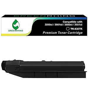 GREENRHINO Compatible Toner Cartridge Replacement for Kyocera TK-8307K (1T02LK0US0) TASKalfa 3050ci 3051ci 3550ci 3551ci (Black, 1-Pack)