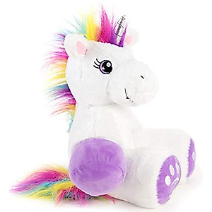 Plushible Unicorn Stuffed Animal for Kids (18")
