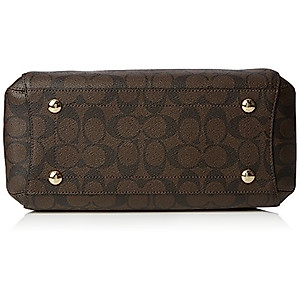 Coach Margo Carryall and Crossbody handbag (Brown Black)