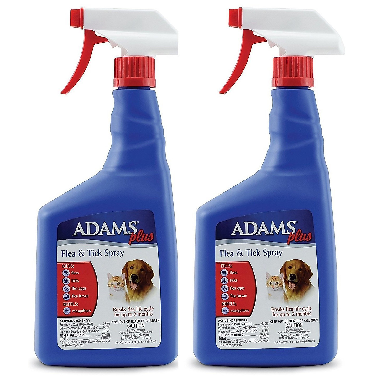 Adams Plus Flea & Tick Spray 32oz