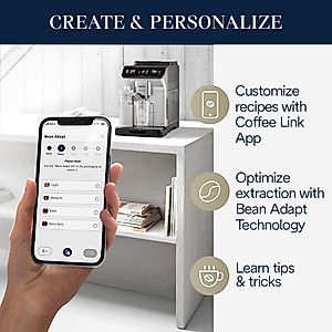 De'Longhi Eletta Explore Espresso Machine with Cold Brew, Automatic Hot & Cold Milk Frother for 50+ One Touch Recipes, Built-in Grinder, ECAM45086S