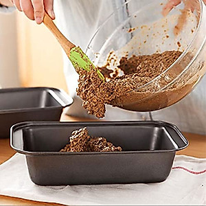 Non-Stick Mini Loaf Pan, Bread Pan Carbon Steel Loaf Pans Kitchen Baking Bread Pan Tin for Homemade Bread, Brownies and Pound Cakes