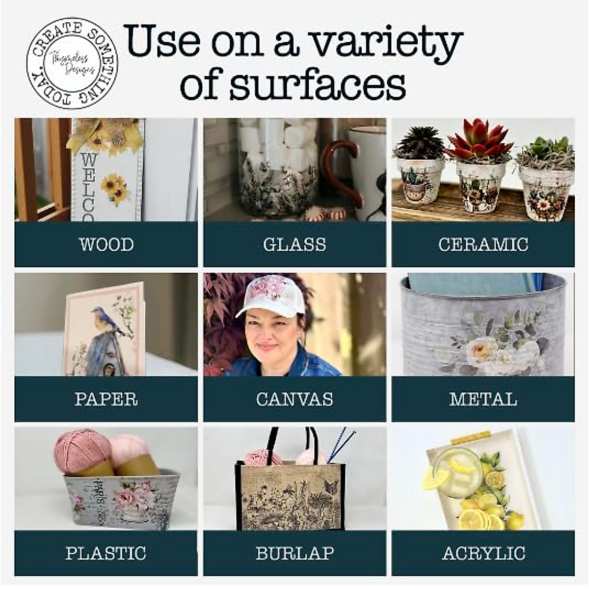 Rub on Transfers for Crafts and Furniture | 3 Design Sheets 6”x 12” | Home Decor Transfers | Furniture and Craft Decals | by Thymeless Designs (Memories of Paris)