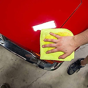 Chemical Guys MIC_333_6G El Gordo Professional Extra Thick Supra Microfiber Towels, Green, 16.5" x 16.5", Pack of 6