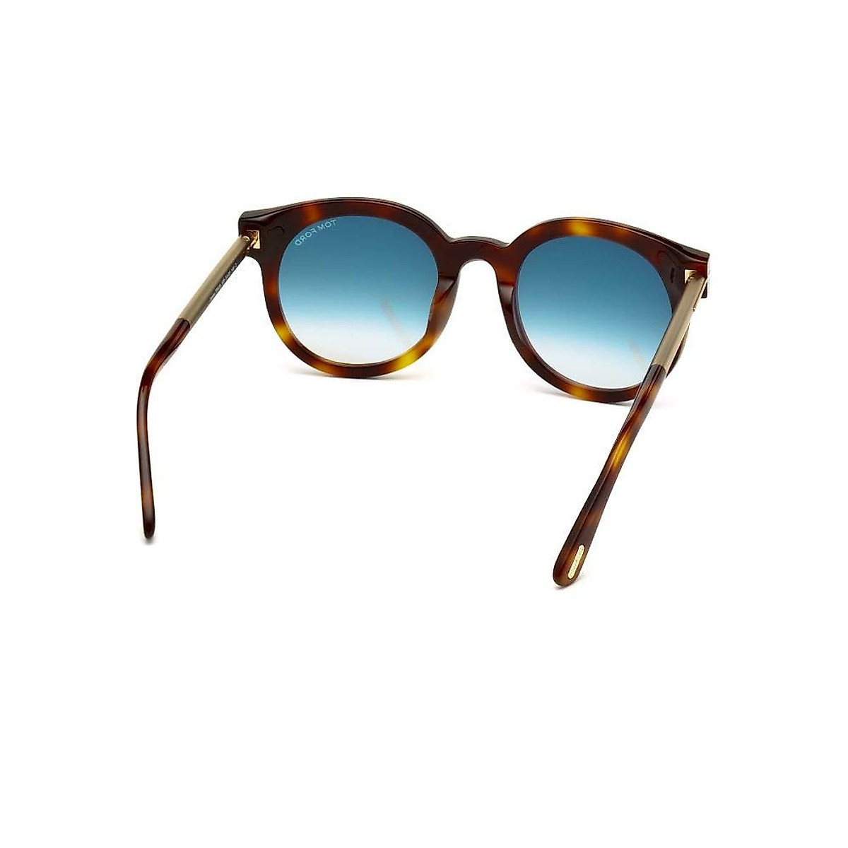Tom Ford Sunglasses - FT0435 Janina 52P - Havana/Gradient Blue (51/22/140)