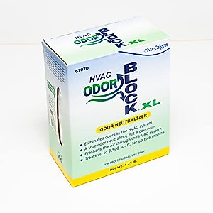 Nu-Calgon 61070 ClenAir Residential HVAC Odor Block XL, White, 4.25 lb.