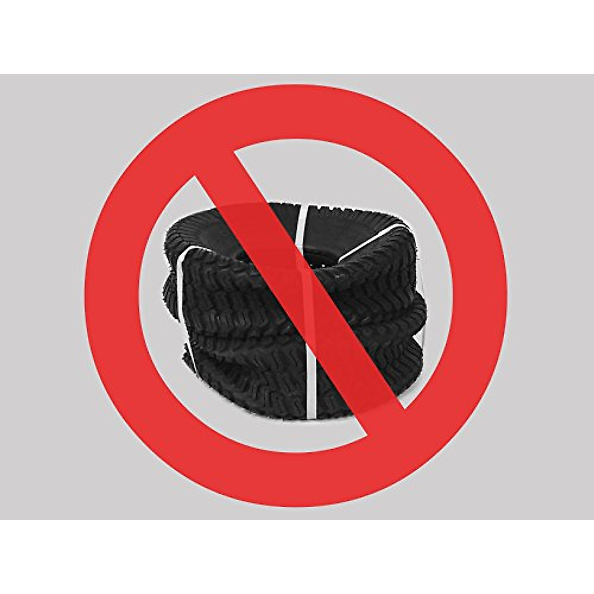 (2) 16x6.50-8 Tires 4 Ply Lawn Mower Garden Tractor 16-6.50-8 Turf Master Tread