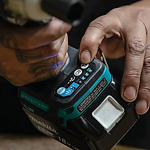 Makita XWT16T 18V LXT® Lithium-Ion Brushless Cordless 4-Speed 3/8" Sq. Drive Impact Wrench w/Friction Ring Anvil (5.0Ah)