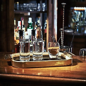 Luigi Bormioli Classico Set of 4 Beverage Glasses, 16.25 Oz. Cocktail Glass, Made in Italy Drinking Glasses, Crystal SON-hyx Glass, Dishwasher Safe