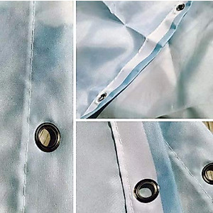 MOUMOUHOME Black Bathroom 4 Pieces Golden Lotus Curtain Flower Rugs 3D Black/White Yin Yang Tai Chi Shower Curtain Sets Flannel Toilet Lid Cover Bath Mat Contour Mat Polyester Shower Curtain