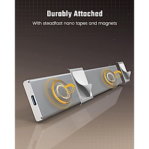 SUPERDANNY 47 LED USB-C Rechargeable Motion Sensor Under Cabinet Lights, 12" Closet Lights, 6000K Dimmable Under Counter Lights for Kitchen Wardrobe Stair, 2 Pack