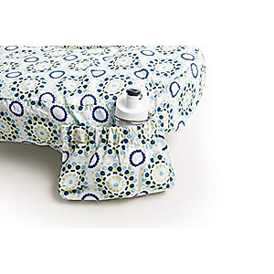 My Brest Friend Inflatable Travel Nursing Pillow For Breastfeeding, Bottlefeeding & Posture Support with Slipcover, Sparkles