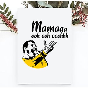 Funny Mother's Day Card For Mom From Daughter, Unique Birthday Gift Ideas, Card For Mama From Kids, Best Mom Gifts 2023