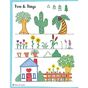 Oodles of Doodles, 2nd Edition: Creative Doodling & Lettering for Journaling, Crafting & Relaxation (Design Originals) Motifs & Techniques for Borders, Alphabets, Flowers, Hearts, Arrows, & More