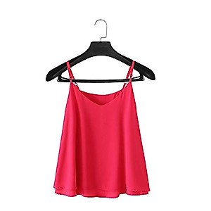 Plastic Extra Wide Suit Hangers, Pack of 15, Width: 17.7",Notched Shoulders & Swivel Hooks, Black