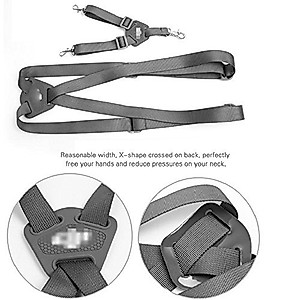 Honbobo Receiver Strap Shoulder Strap Adjustable Drop Prevention Type Phantom 3/4/4 Pro etc. Compatible Strahook with 2.5 cm Wide DJI Drone Accessory for DJI Phantom 4 Pro V2.0