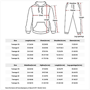 zboivfg Kids Boys' Game Hoodie Hooded With Sweatpants Suit Pullover Sweatshirt Tracksuit Set 2 Piece Medium