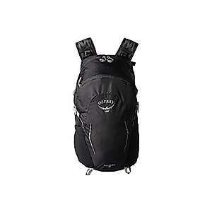 Osprey Hikelite 18 Hiking Backpack, Black & Hydraulics Backpack Water Reservoir
