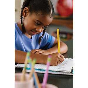 Ticonderoga® Beginners' Elementary Pencils, With Eraser, #2 Lead, Yellow Barrel, Pack Of 12