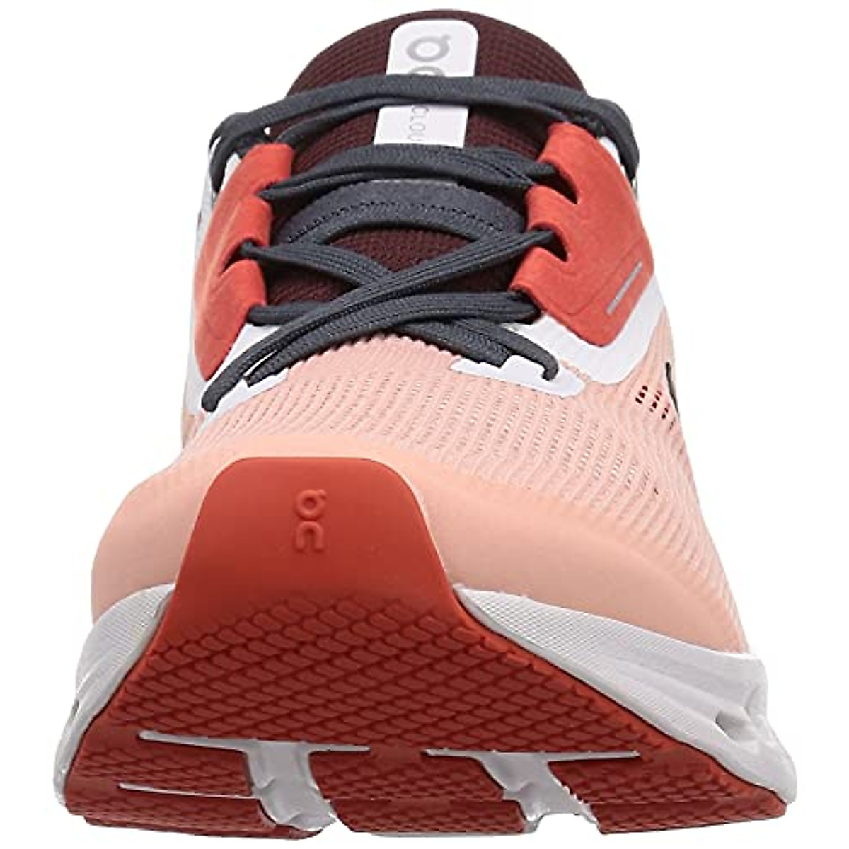 ON Running Cloudstratus Sneaker, 38.5, Red